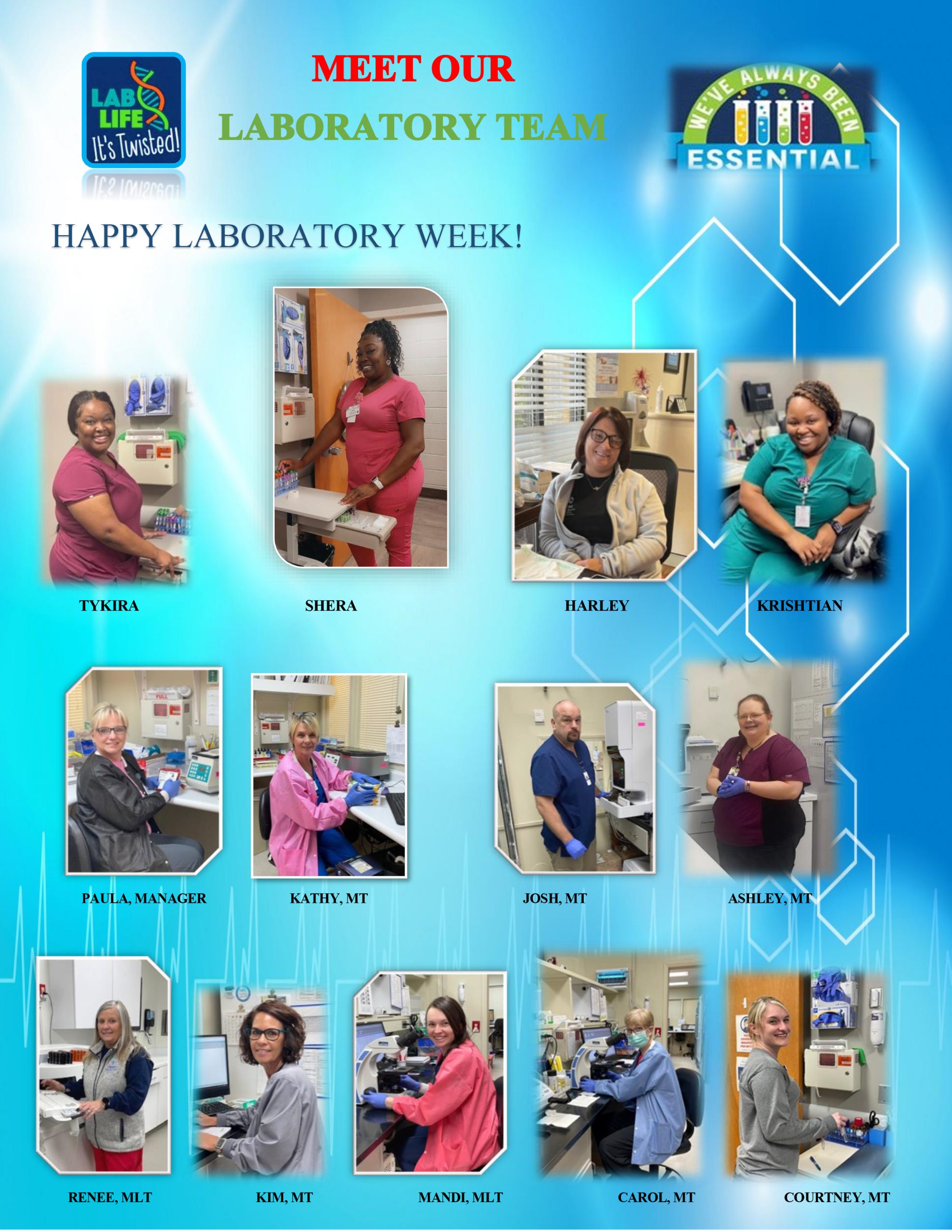 Medical Laboratory Professionals Week - OPTIM Health System